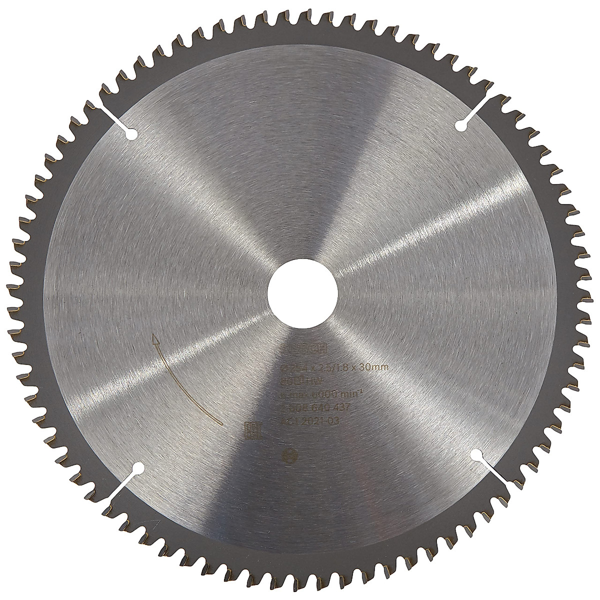 Bosch 2608640437 OPWOB 10" x 30mm 80T Circular saw blade Top Precision