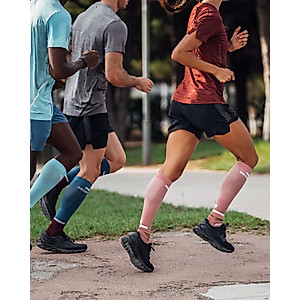 CEP Men's Tall Running Compression Socks 4.0 | Athletic Long Performance Socks, Black, Men, IV