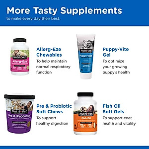 Nutri-Vet Multi-Vite Chewables for Puppies | Formulated with Vitamins & Minerals to Support Balanced Diet | 60 Count