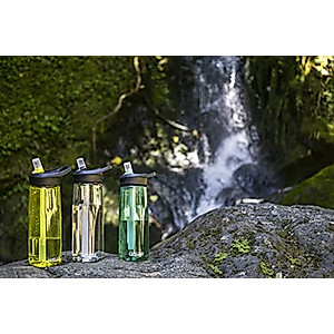 CamelBak Eddy+ Water Bottle with Tritan Renew – Straw Top, 25 oz Lagoon