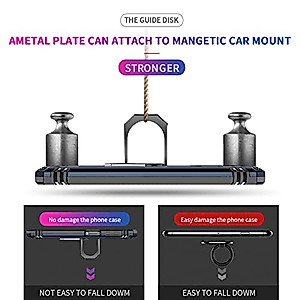 LeYi for Samsung A13 5G Case, A 13/A04S/ A04 Phone Case with Stand and [2 Pack] Tempered Glass Screen Protectors, [Military-Grade] Rugged Case Cover with Magnetic Ring Galaxy A13 5G/ A04S/ A04, Blue