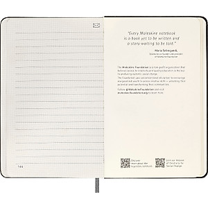 Moleskine Smart Notebook, Pocket, Ruled, Black, Hard Cover (3.5 x 5.5)