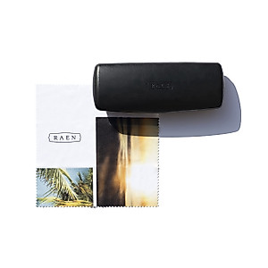 RAEN Ð Remmy Ð Unisex Retro Round Sunglasses UV Protection - Ghost/Vibrant Brown Polarized Lens (Size 52 MM)