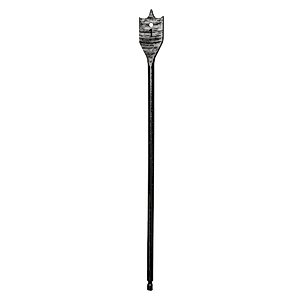 Century Drill & Tool – 36864 Lazer Spade Drill Bit – 1” x 12” – Alloy Steel Spade Tool with Heavy-Duty Quick-Change Hex Shank