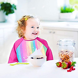 Sylfairy Art Smock for Kids Waterproof Artist Painting Smocks Toddler Painting Apron