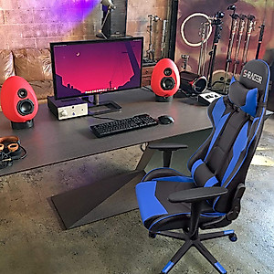 Homall Arms Back Support Adjustable Floor Adults Teens Lazy Sofa Lounger Chair, Light Green