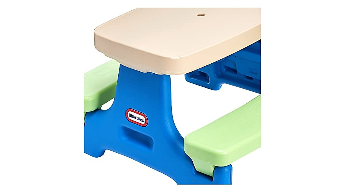 Little Tikes Kid Picnic Play Table - Foldable & Versatile for Toddlers