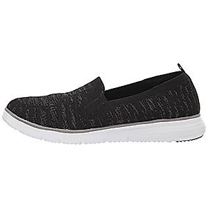 Propét Travel Fit Slip-On Black/Charcoal 9 X (2E)