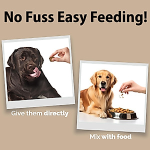 Pet Chef Calming Chews for Dogs with Hemp – Natural Dog Calming Chews for Separation Anxiety, Hyperactivity, Stress, and Pain Relief, Roasted Bacon Flavor, Pop Top Lid, Made in USA, 140 Count Value