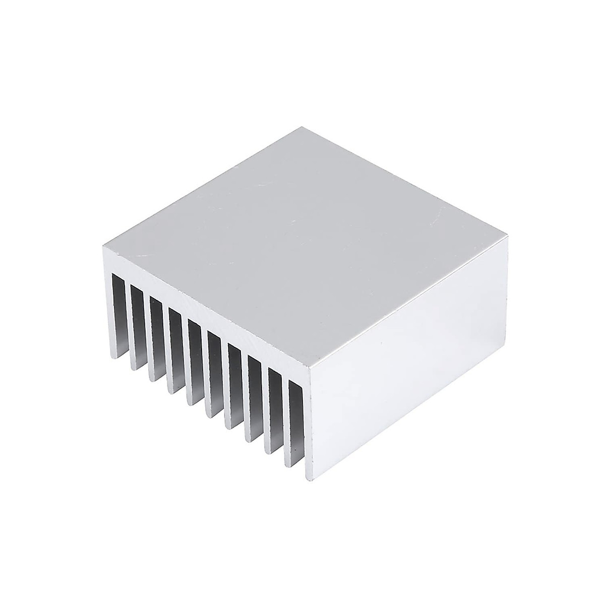 Awxlumv 4PCS Heat Sink Kit 40x40x20mm/ 1.57"x1.57"x0.79", Anodized Aluminium Heatsink Heat Sync Cooler 40mm for Cooling CPU VRM GPU Led Thermoelectric Peltier Cooler 3D Printers Stepper Motor