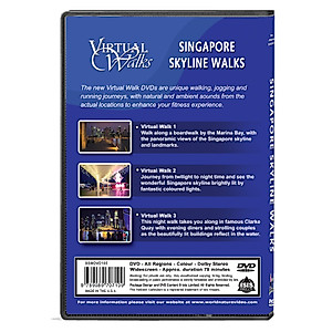 Virtual Walks - Singapore Skyline Walks for indoor walking, treadmill and cycling workouts