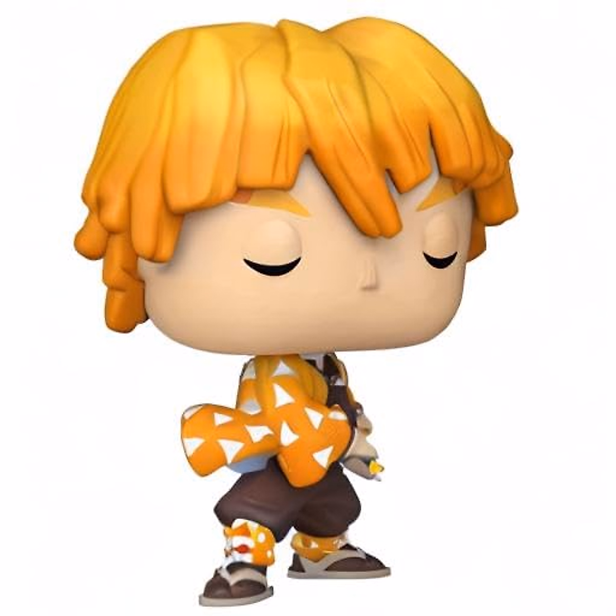 Funko POP Demon Slayer - Zenitsu Agatsuma Pop! Vinyl Figure (Bundled with Compatible Pop Box Protector Case), Multicolor, 3.75 inches