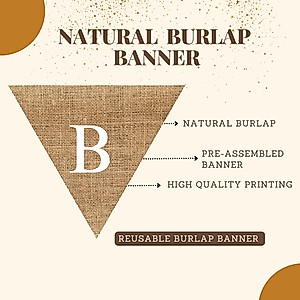 Happy Birthday Banner Burlap happy birthday banner Photo Props Burlap birthday banner Happy Birthday Bunting Birthday Party Decorations Birthday Party Decor Happy Birthday Sign