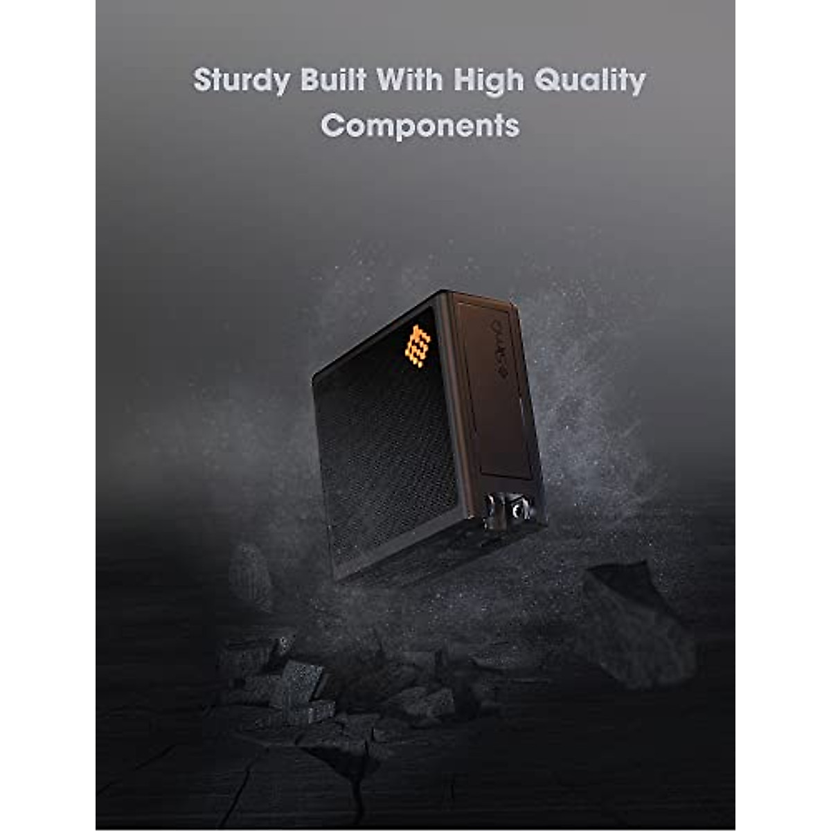 𝐒𝐥𝐢𝐦𝐐 GAN USB C Charger: 100W,96W,87W,85W,67W AC Adapter - 4 Port Fast Compact PD Wall Block - Type-C High Speed Charging Station - Travel Adapter for MacBook,Surface,Lenovo