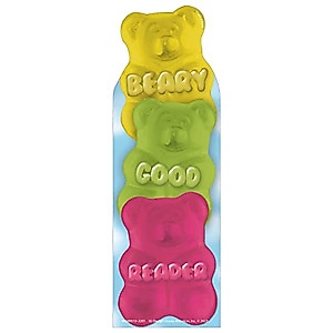 Eureka Beary Good Reader Gummy Bear Scented Bookmarks, Pack of 24