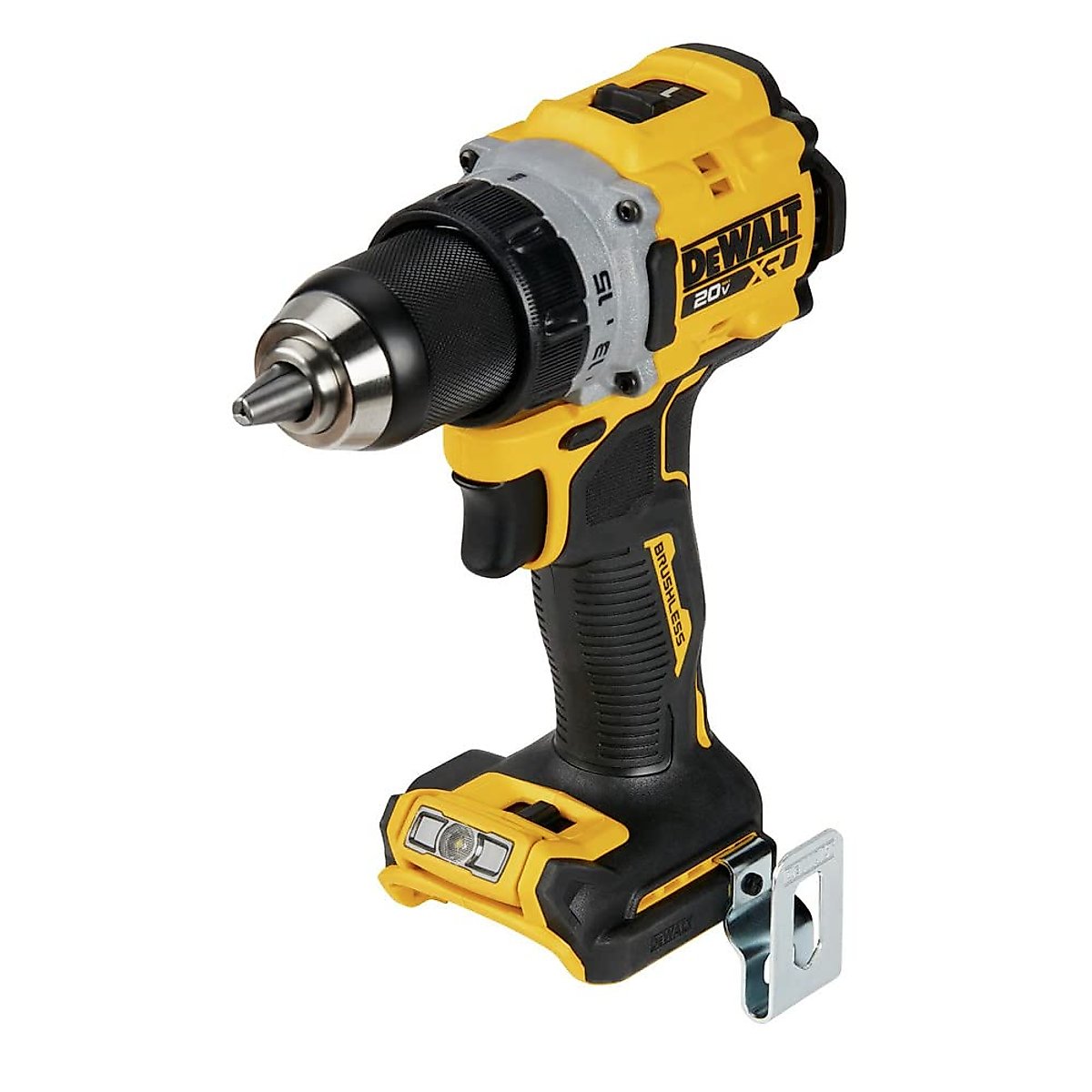 DEWALT - DCK2051D2 20V MAX XR Brushless Lithium-Ion 1/2 in. Cordless Drill Driver and Impact Driver Combo Kit with (2) Batteries
