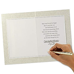 Hallmark Wedding Card, Bridal Shower Card (Wishing You Happiness in Your Marriage)