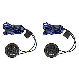 Alpine SXE-1751S 6.5" 220w Component+6.5" 220w 2-Way Car Audio Coaxial Speakers