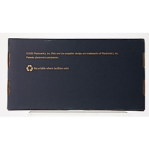 Poly - Sync 40 Smart Speakerphone (Plantronics) - Flexible Work Spaces - Connect to PC/Mac via Combined USB-A/USB-C Cable and Smartphones via Bluetooth - Works with Teams (Certified), Zoom & More