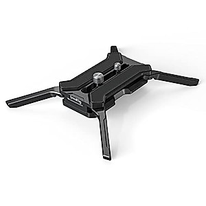 SmallRig Quick Release Plate for Arca-Type, Max. Load 44.1lb (20kg), Foldable Quadruped Support for Camera Lenses Within 5.9inch (15cm), Anti-Twist and Non-Slip Design - 3913