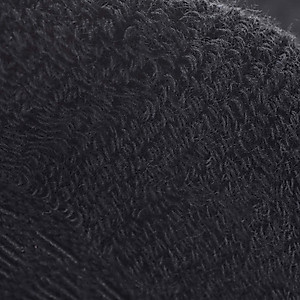 Pro Mountain Quarter Ankle Compression Athletic Cotton Mesh Hiking Socks W Logo Size M US Men Shoes 7-9 Women 8-10 Black 6 Pairs Pack