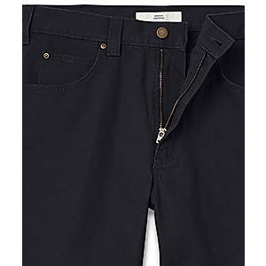 Amazon Essentials Men's Carpenter Jean with Tool Pockets, Black, 34W x 32L