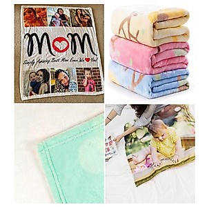 XOZOTY Personalized Golf 18 Blackish Green Patchwork Baby Blanket with Name Custom Baby Nursery Throw Fleece Blankets for Boys and Girls Birthday Tapestry 30 X 40inch