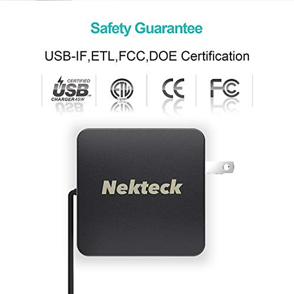 Nekteck S22, S23 Ultra 45w USB-C Charger with 6ft Long Cable, PD.3(PPS), Small Samsung Super Fast Charger Type C [USB-IF Certified] Compatible with Galaxy S23+/S22 Plus/S21/S20 Ultra/Note 10+