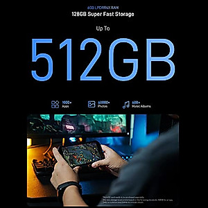 DOOGEE S61 Pro Rugged Smartphone Unlocked, 8GB+128GB Android 12 Waterproof Cell Phone, 48MP Camera + 20MP Night Vision Camera, 6.0"HD+,5180mAh, Dual SIM 4G Rugged Phone NFC/OTG/GPS, Transparent Black