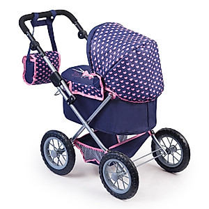 Bayer Design Baby Doll Trendy Pram Blue, Pink
