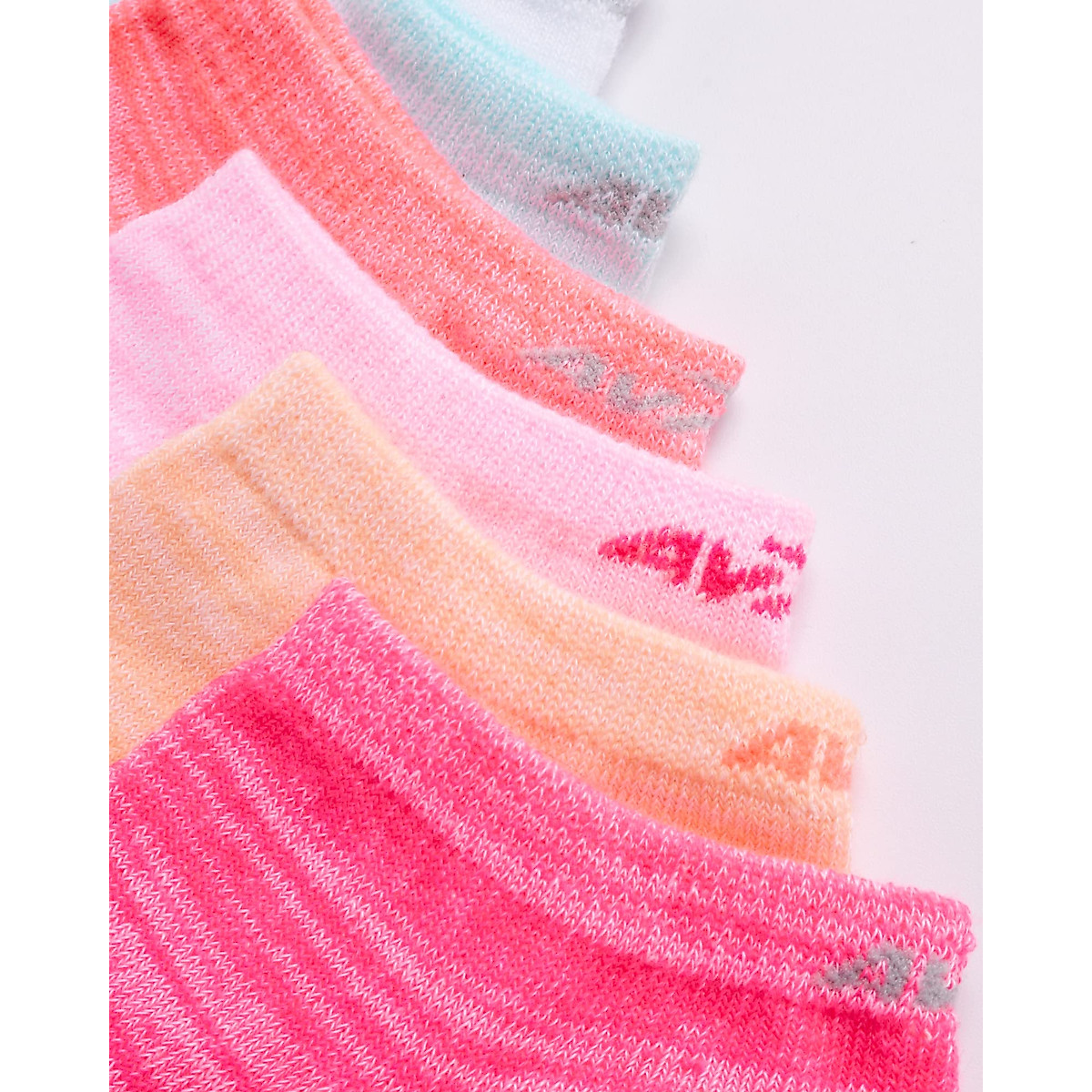 Avia Women's Athletic Socks - Lightweight Low Cut Running Socks (10 Pack), Size 9-12, Pink