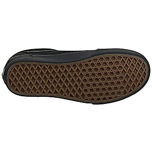 Vans Men's Ward Canvas Sneaker, Black/Black, 15