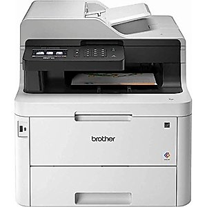 Brother MFC-L3770CDW Color All-in-One Laser Printer with Wireless, Duplex Printing and Scanning (Renewed)