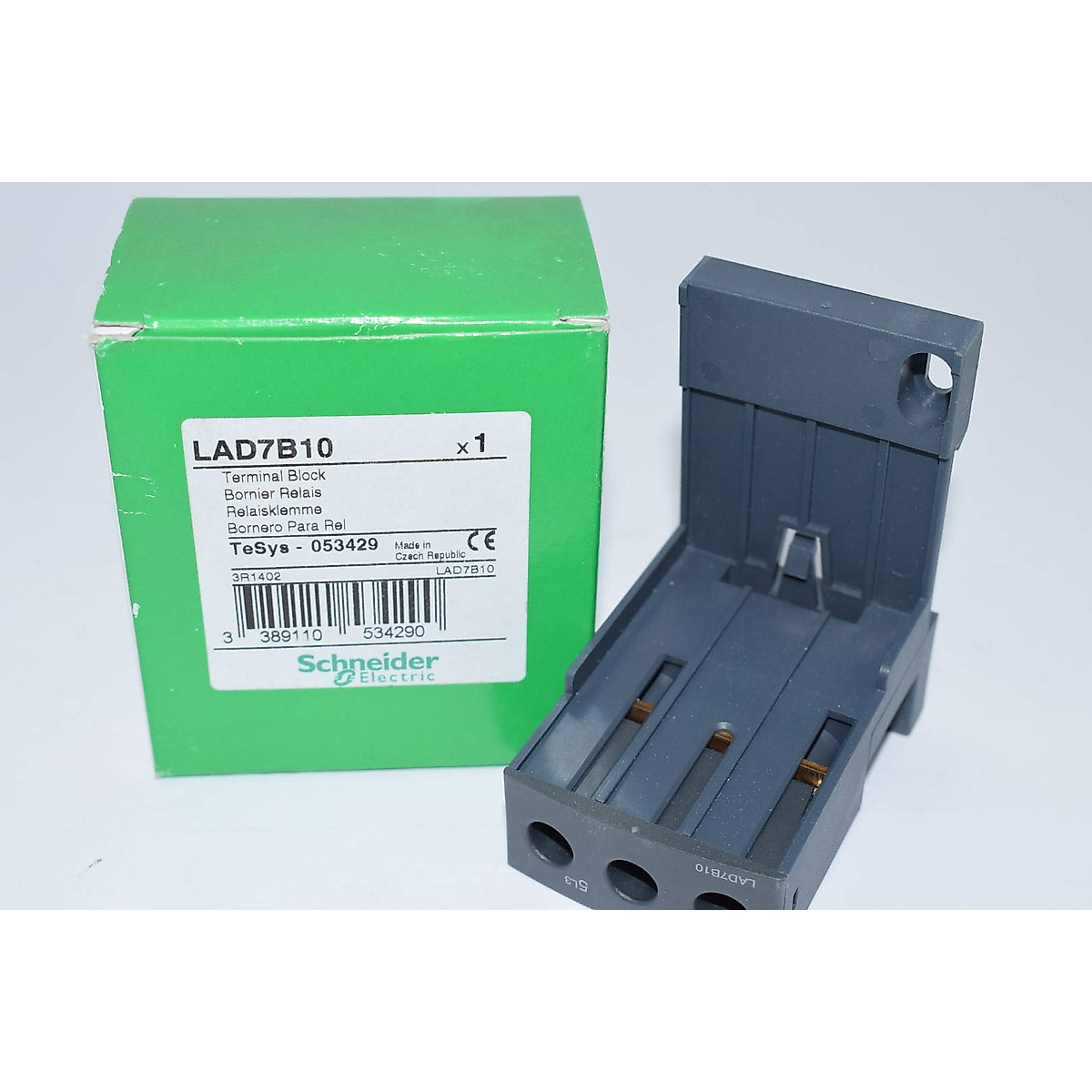 New Schneider Electric LAD7B10 Thermal Overload Relays; 17-25A; Class 21; TeSys D Series