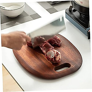 RORPOIR Dinner Plate Set Small Wooden Cutting Board Wooden Cutting Boards Fruit Cutting Board Dish Dryer Wooden Chopping Block Choppinng Block Cutting Block for Kitchen Wood Chopping Board