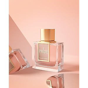 Rue Broca Pride Pour Femme Eau de Parfum For Women, 3.4 Fl. Oz – Elegant French Fragrance for Women, Long-Lasting Fruity Floral Scent with Green Apple, Jasmine, and Vanilla