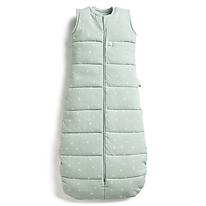 ergoPouch 2.5 Tog Winter Jersey Sleeping Bag – Organic Cotton Baby Sleeping Bag, Made of Soft & Breathable Material for Peaceful Night's Sleep – Baby Wearable Blanket (Sage, 3-12 Months)