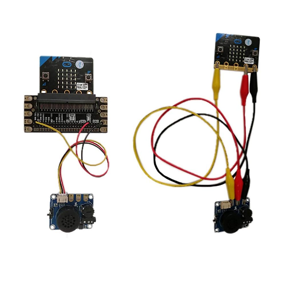 Stemedu for Microbit Speaker Expansion Module - Volume Adjustment - Onboard Hi-Fi chip with Earphone Jack - Makes Your Micro:bit Become a Music Player