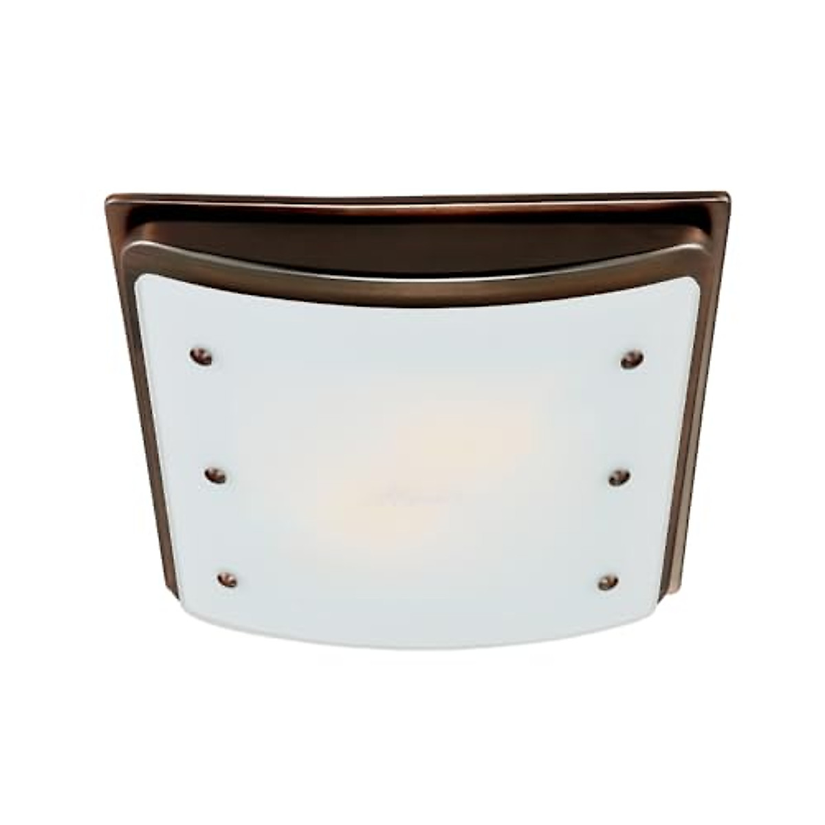 Hunter Ellipse 100 CFM Ceiling Exhaust Bath Fan with Light and Night Light - Imperial Bronze