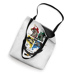 Harry Potter Hogwarts Shield Realistic Mascots Tote Bag