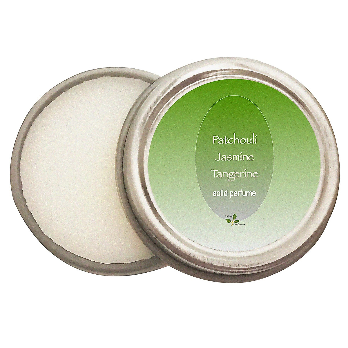 Ladybug Soap Company Aromatherapy Solid Perfume with Essential Oils 0.4 OZ (Patchouli+Jasmine+Tangerine)