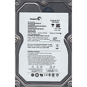 Seagate Barracuda ES 1 TB 7200RPM SATA 3Gb/s 32 MB Cache 3.5 Inch Internal Hard Drive ST31000340NS-Bare Drive