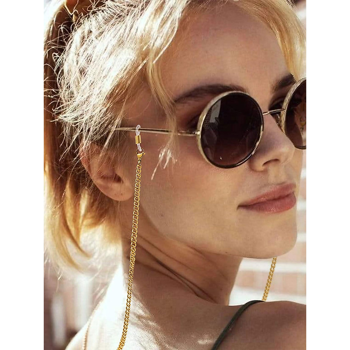 Eyeglasses Chains for Men Gold Plated Sunglasses Chain Women