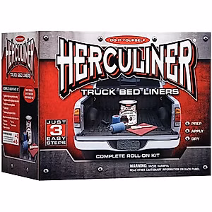 HERCULINER Black 6 Foot Truck Bed Roll on Bedliner Kit