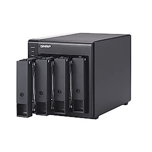 QNAP TR-004 4 Bay USB Type-C Direct Attached Storage (DAS) with Hardware RAID (Diskless)