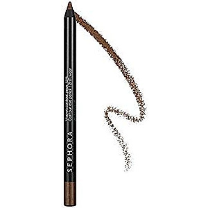 SEPHORA COLLECTION Contour Eye Pencil 12hr Wear Waterproof 0.04 Oz 12 Cappuccino - Brown Glitter