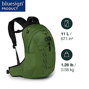 Osprey Talon Jr Boy's Hiking Backpack , Stealth Black