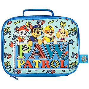 Paw Patrol Kids Backpack and Lunchbag Set Blue