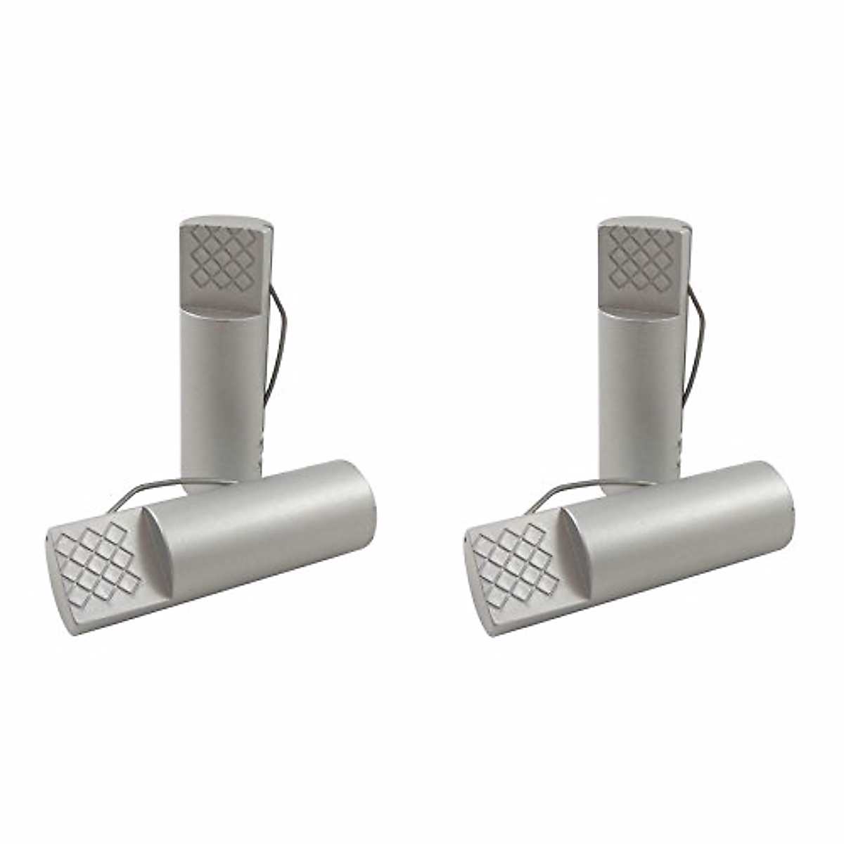 Bundle Taytools 468631 Pack of 4 Each 3/4 x 2-1/4 Inches Bench Dogs Hold Downs for Workbenches, Anodized Aluminum, Side Springs