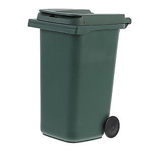 FUNOMOCYA Trash Can Pen Holder Toys Storage Shelf Trash Can with Lid Garbage Can Storage Shelves Miniature Trash Bin Mini Trash Can for Desk Tiny Trash Can Storage Bin Desktop Plastic Office